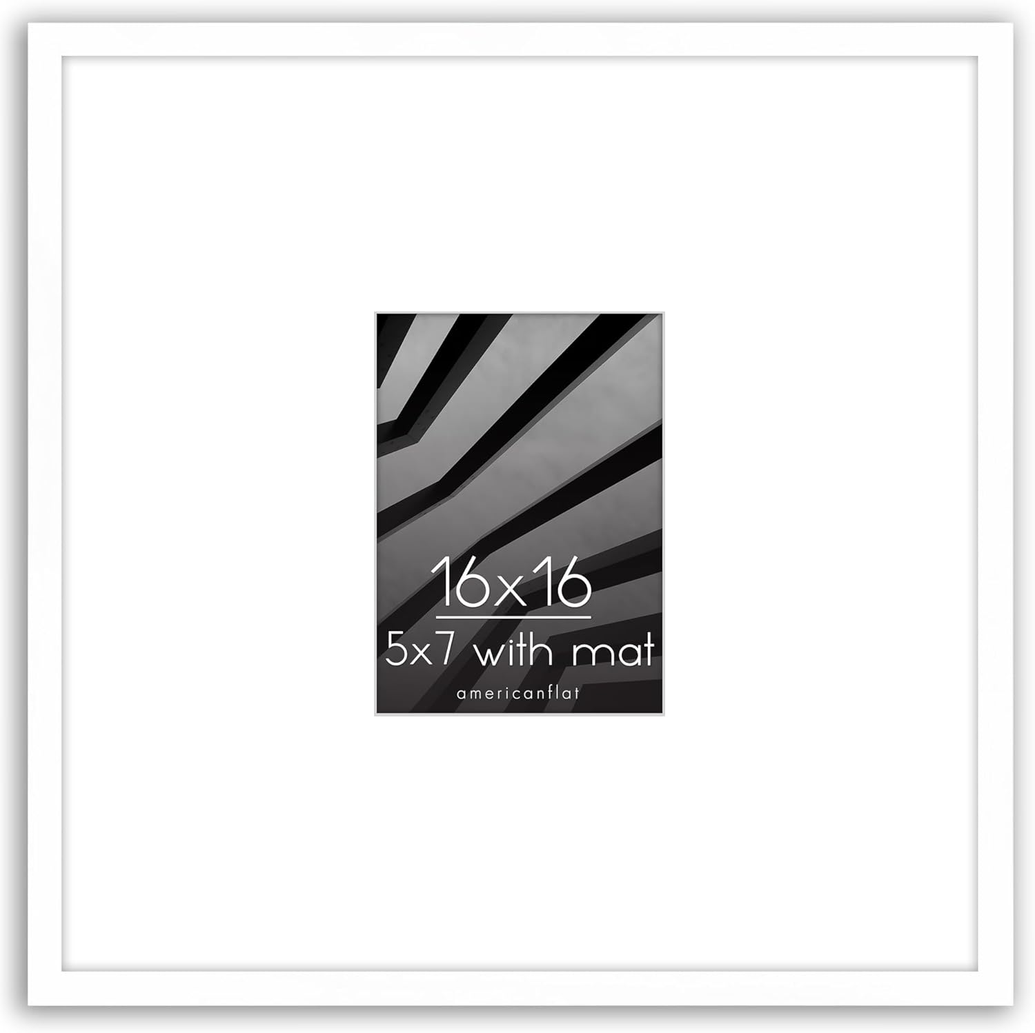 24x28 Picture Frame with Polished Plexiglass - Use as 20x24 Frame with ...