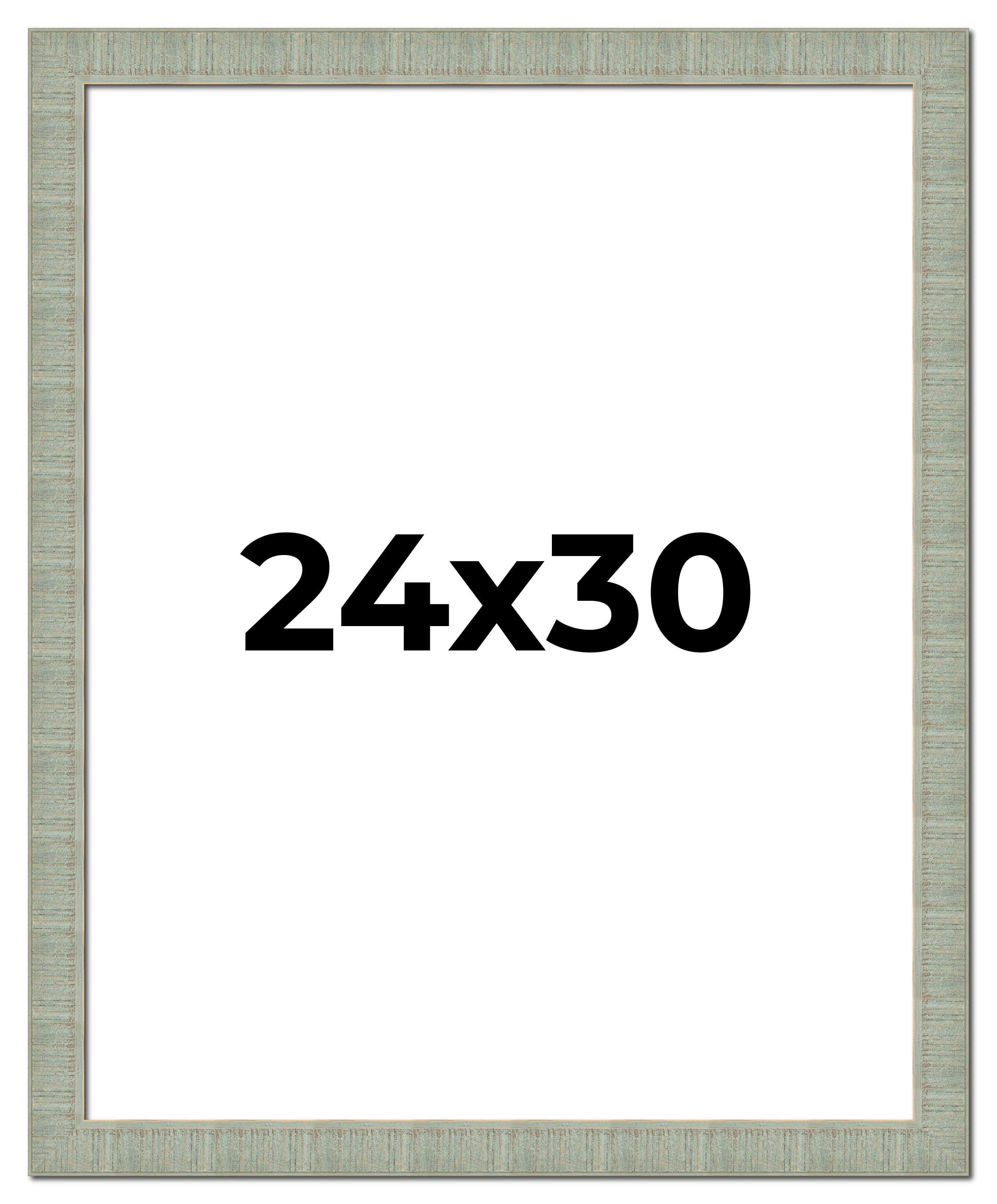 24x30 Frame Green Desert Pear Solid Wood Picture Frame | 1.625 Inch ...