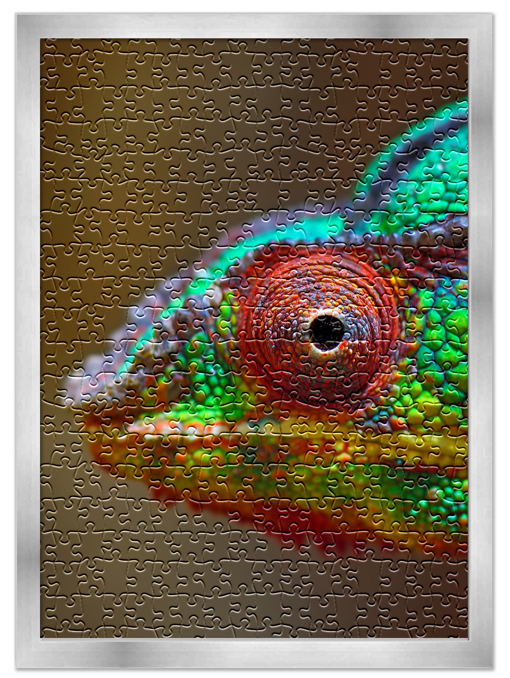 24x32 Jigsaw Puzzle Frame Kit - Kit Includes Puzzle Glue Sheets, Silver ...