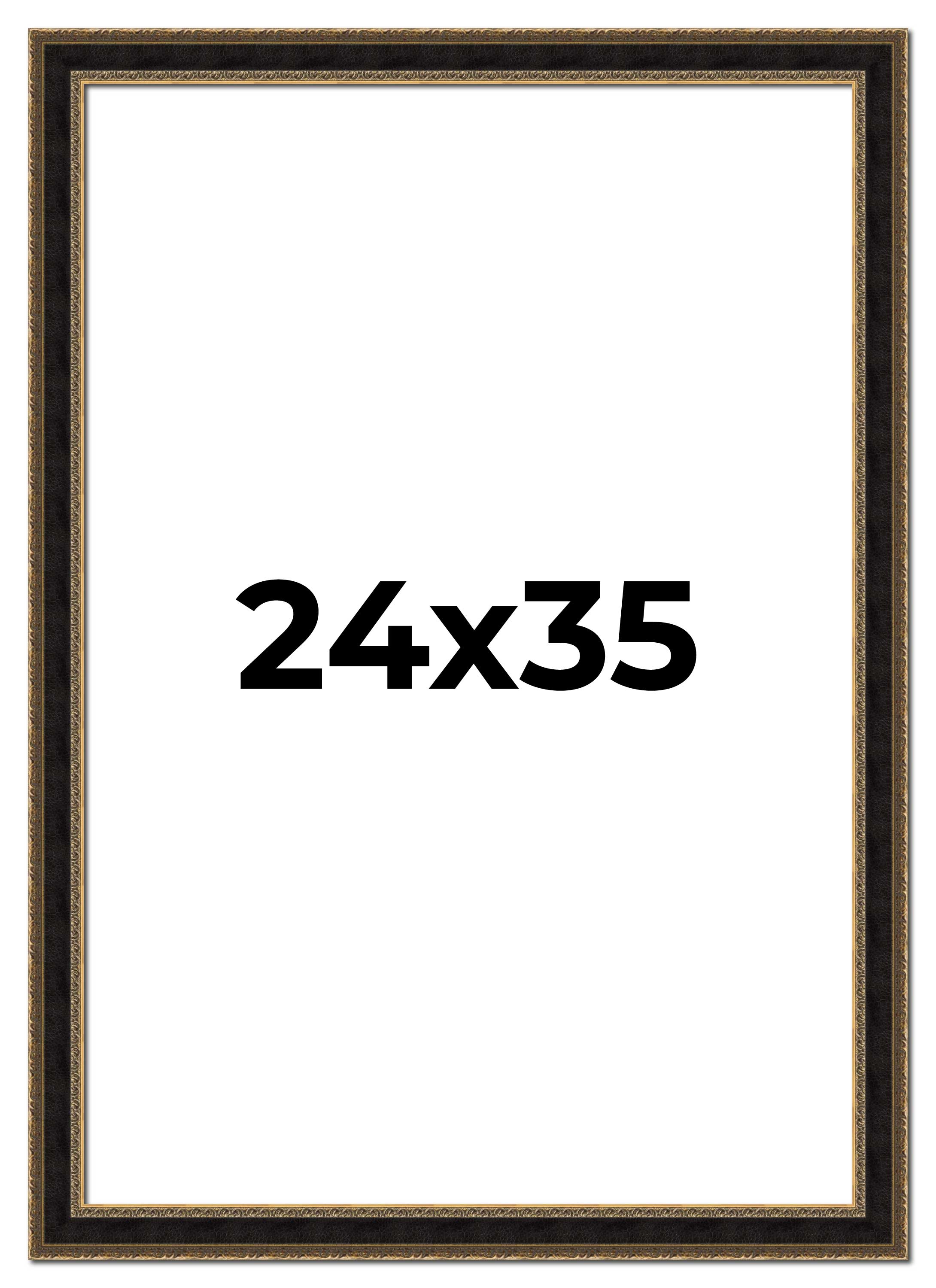 24x35 Frame Gold Antique Vintage Sold Wood Picture Frame | 1.75 Inch ...