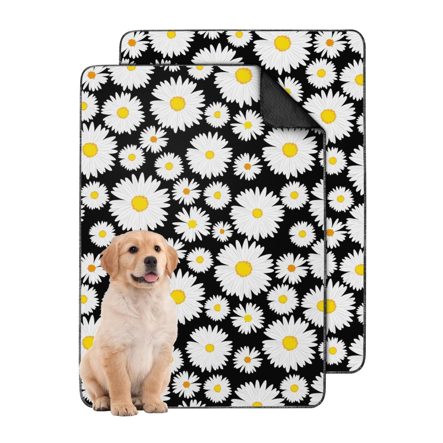 24x35 Inch Reusable Dog Pads 2-Pack, Washable Highly Absorbent Pet ...