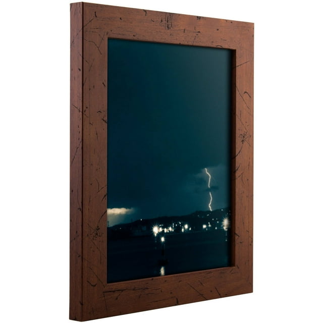24x36 Bauhaus Modern Dark Walnut Poster Frame - Walmart.com