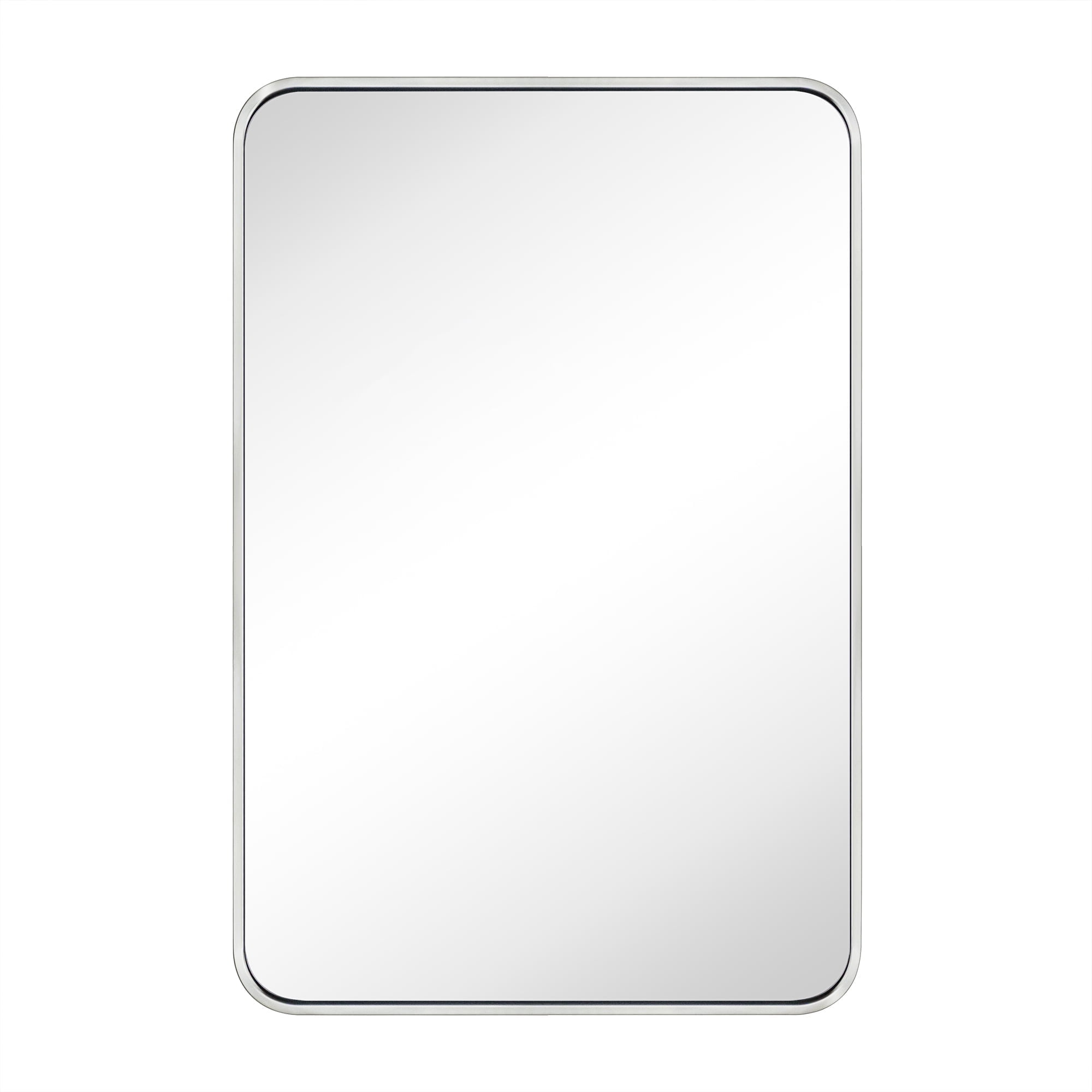 24x36'' Brushed Nickel Mirrors for Bathroom,Bathroom Vanity Mirror ...