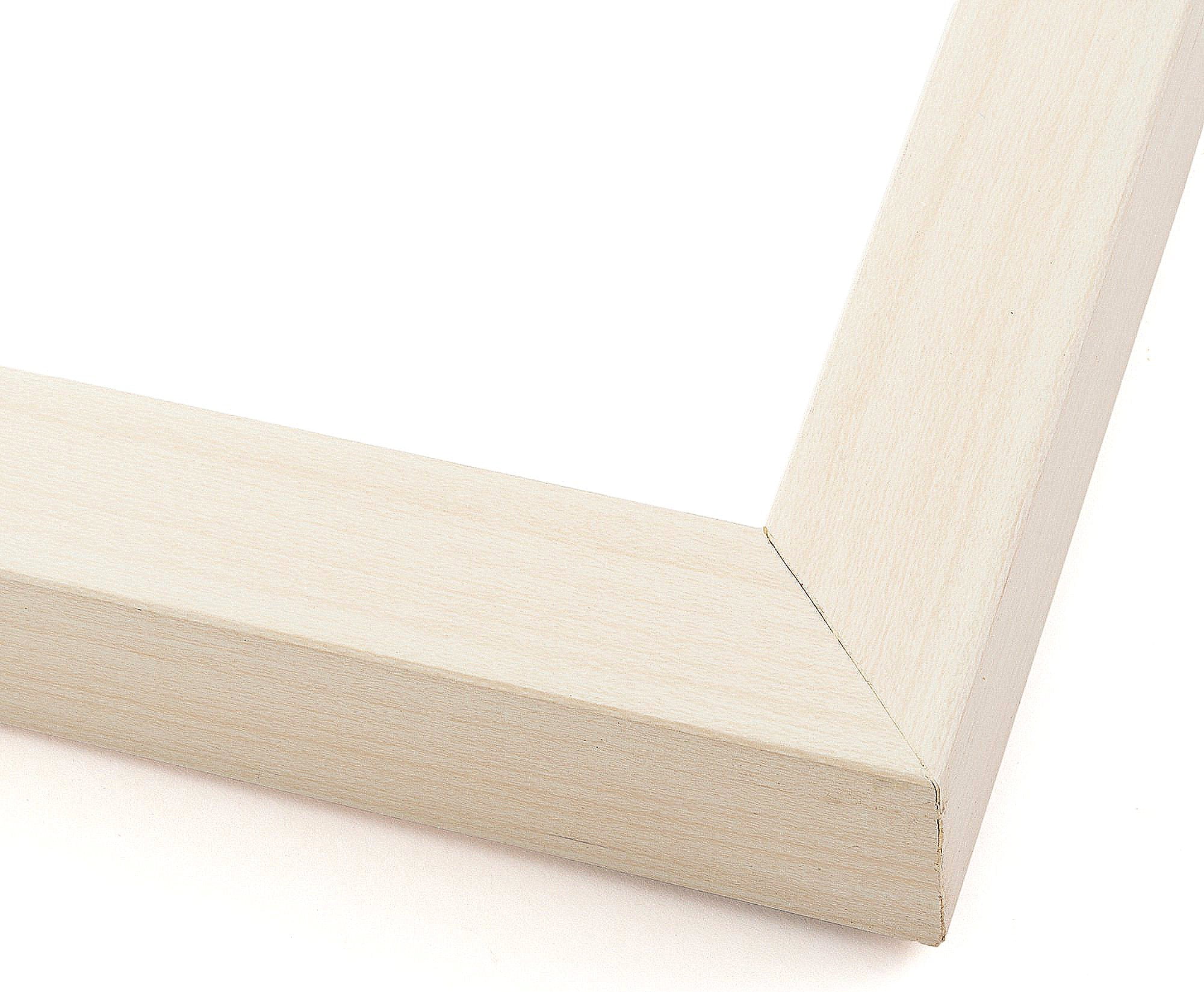 24x36 Flat White Wash Wood Frame - "The Edge" Thin - Great for Posters ...