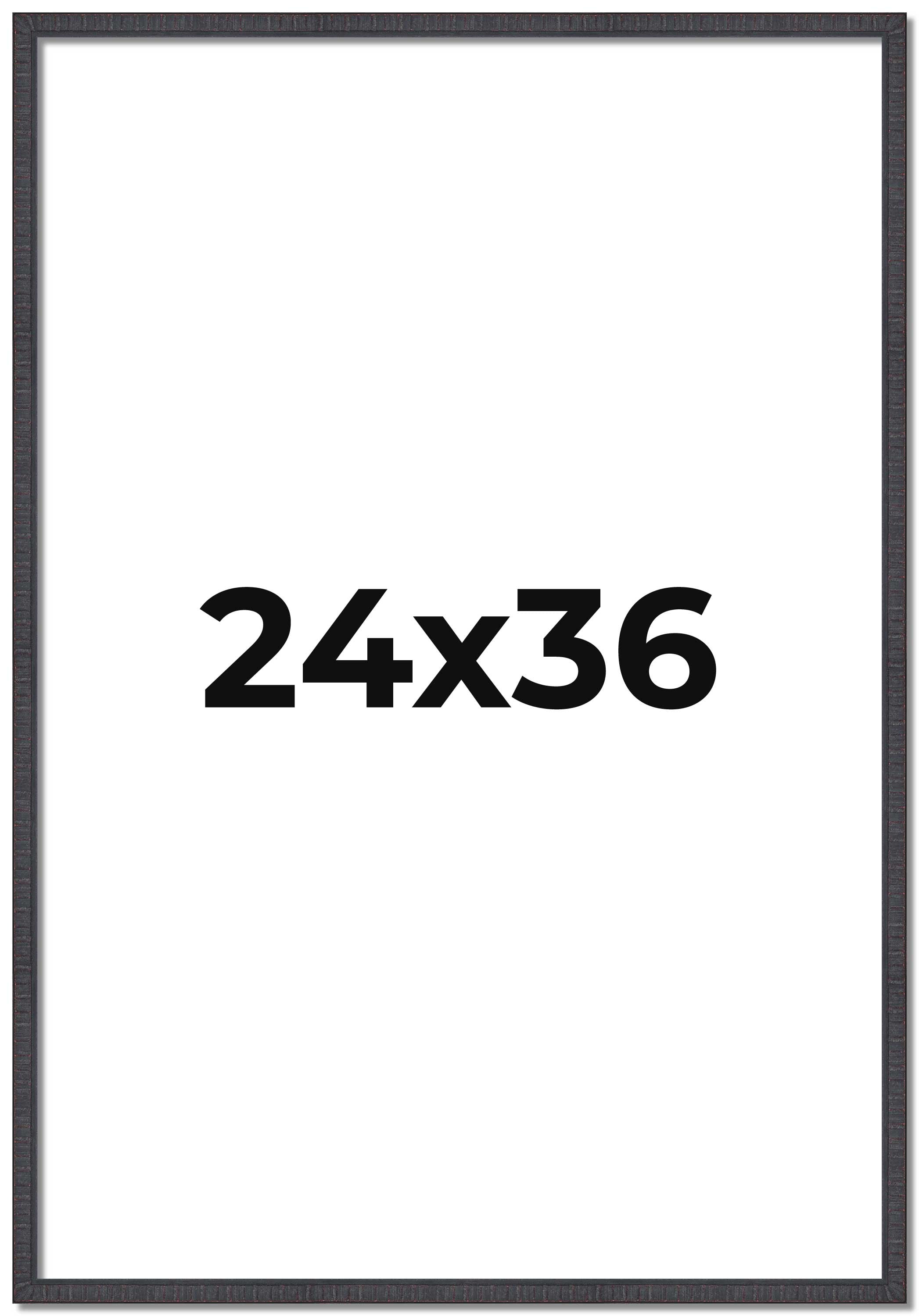 24x36 Frame Brown Picture Frame - Complete Modern Photo Frame Includes ...