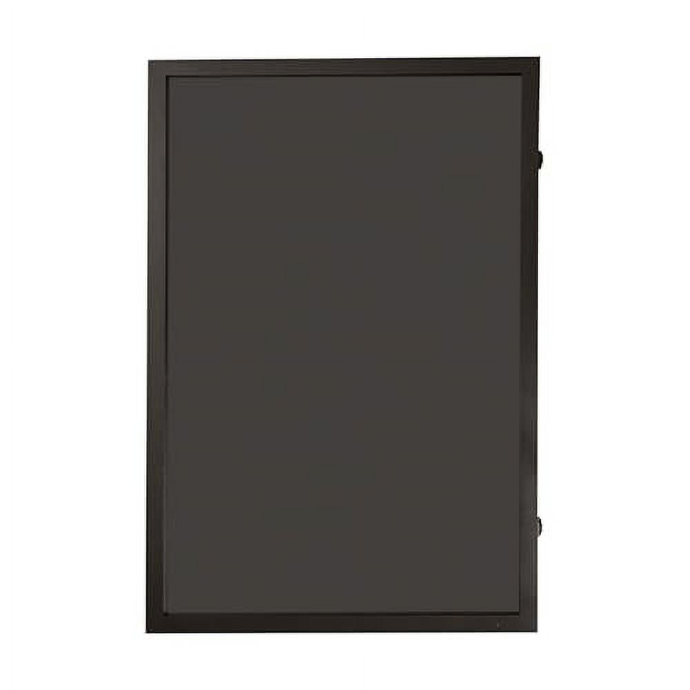 24x36 Jersey Display Case with Solid Pine Wood Frame, UV Treated Window ...