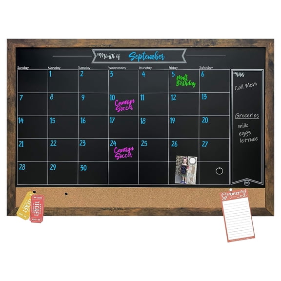 Chalkboard Calendar