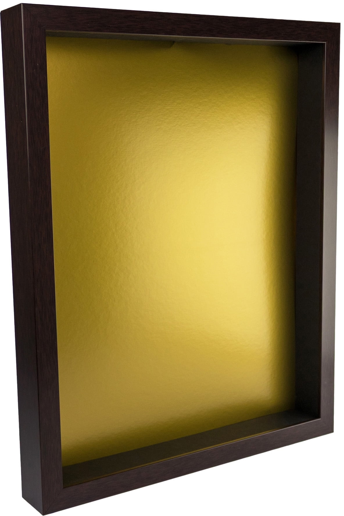 24x36 Shadow Box Frame In Brown With A 1 3/4" Usable Depth Includes ...
