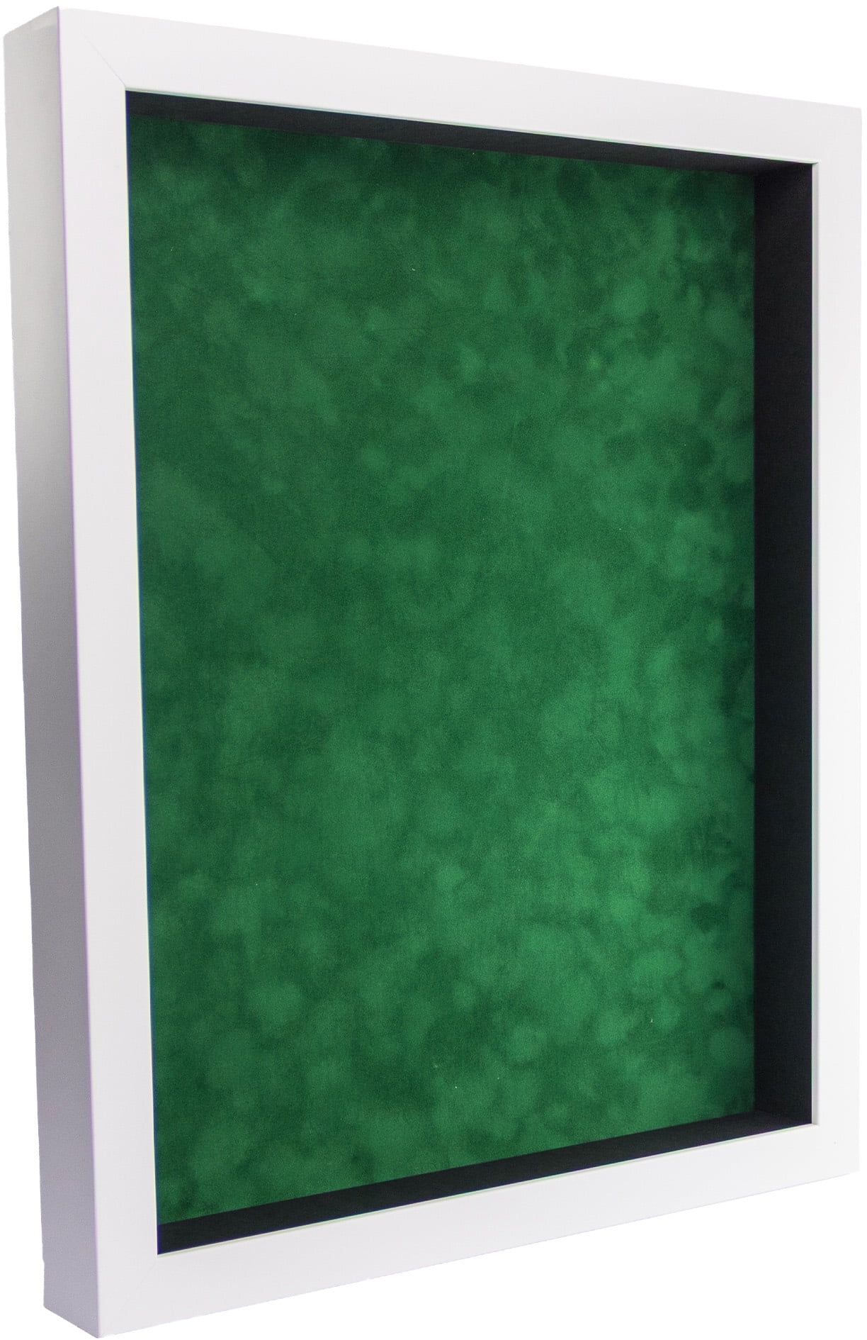 24x36 Shadow Box Frame In White With A 1 3/4" Usable Depth Includes ...