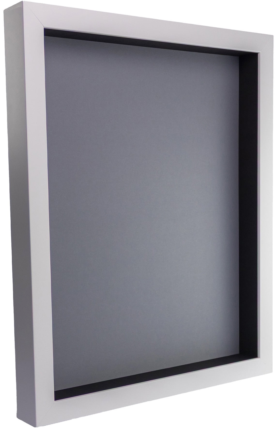 24x36 Shadow Box Frame In White With A 1 3/4" Usable Depth Includes ...
