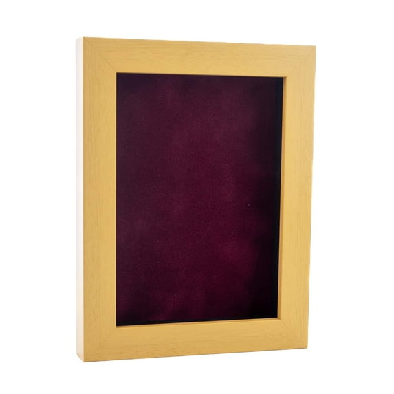 24x36 Shadow Box Frame Natural Wood | With a 3/4" Usable Display Depth ...