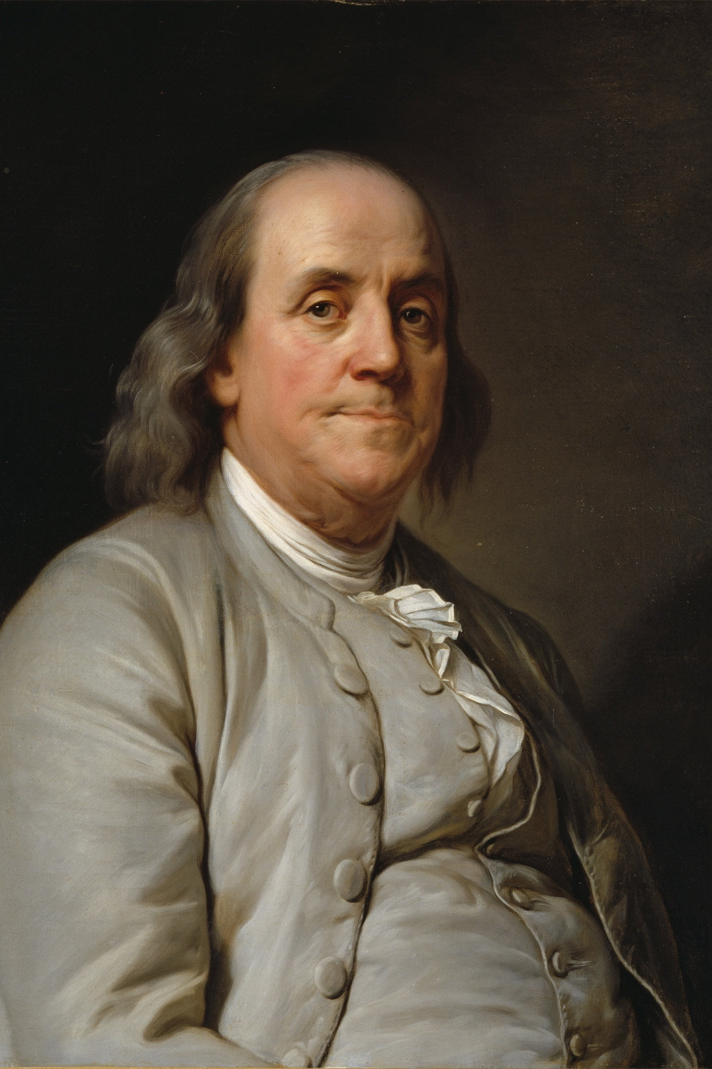 24x36 gallery poster, Benjamin Franklin by Joseph Duplessis, 1778 ...