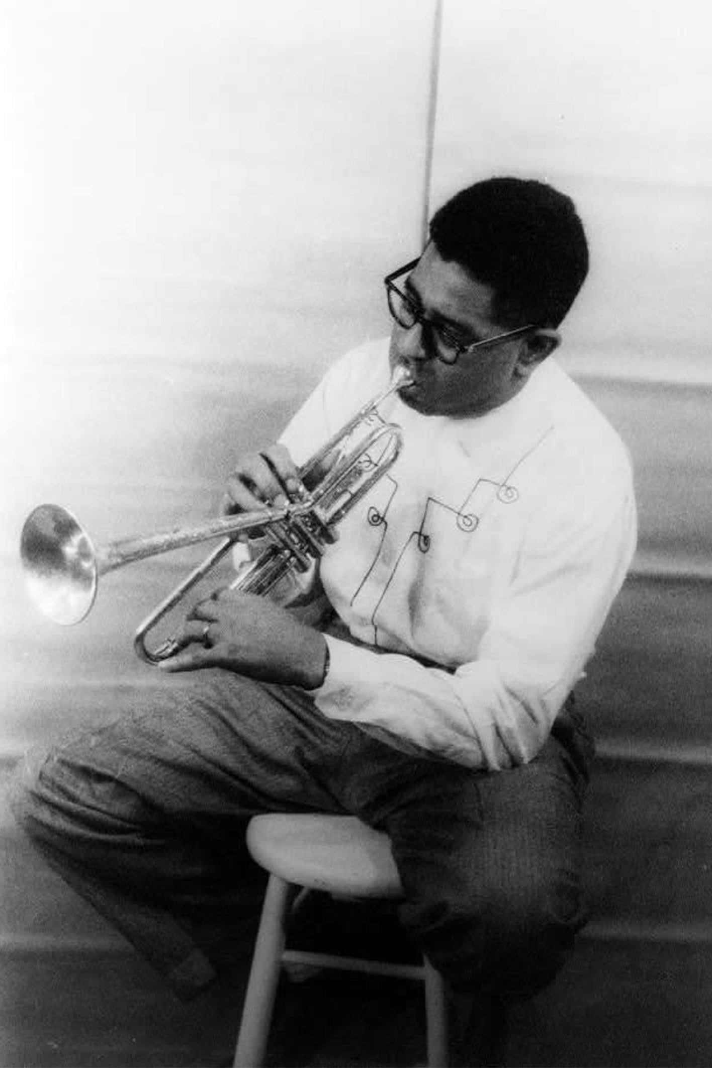 24x36 gallery poster, Dizzy Gillespie, 1955 - Walmart.com