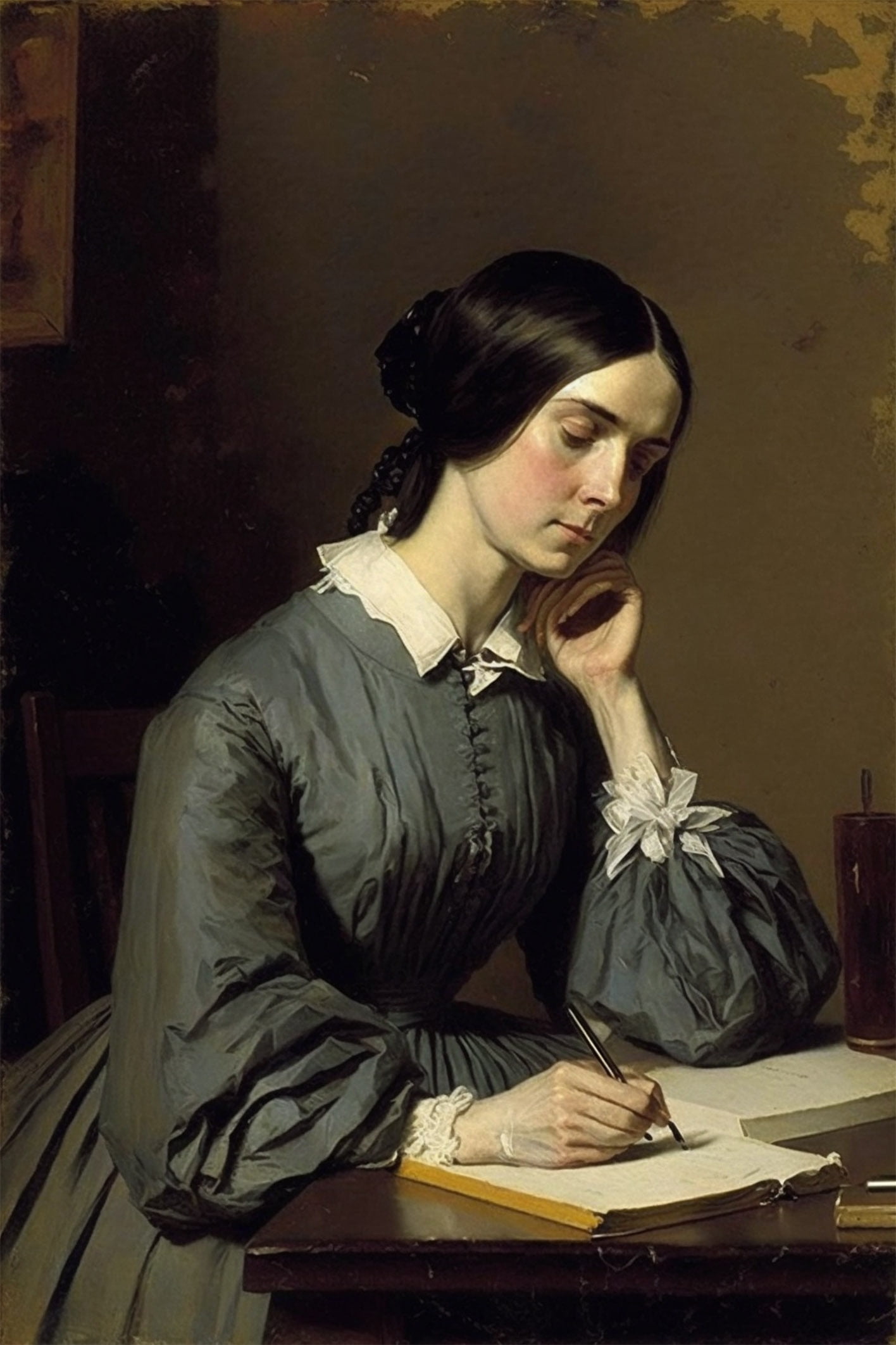 24x36 gallery poster, Emily Dickinson painting p5 - Walmart.com