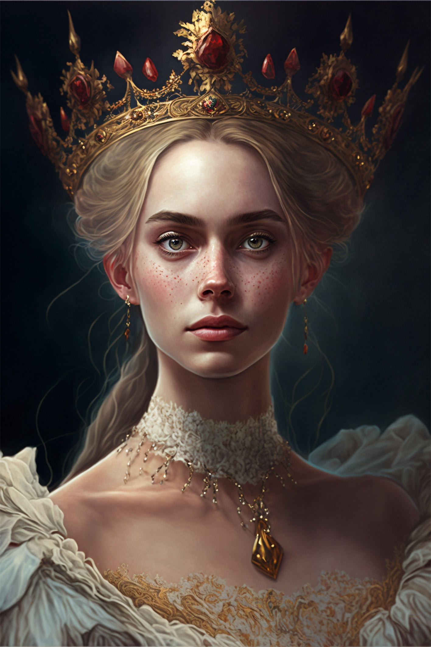 24x36 gallery poster, Fairytale Princess, Octane render - Walmart.com