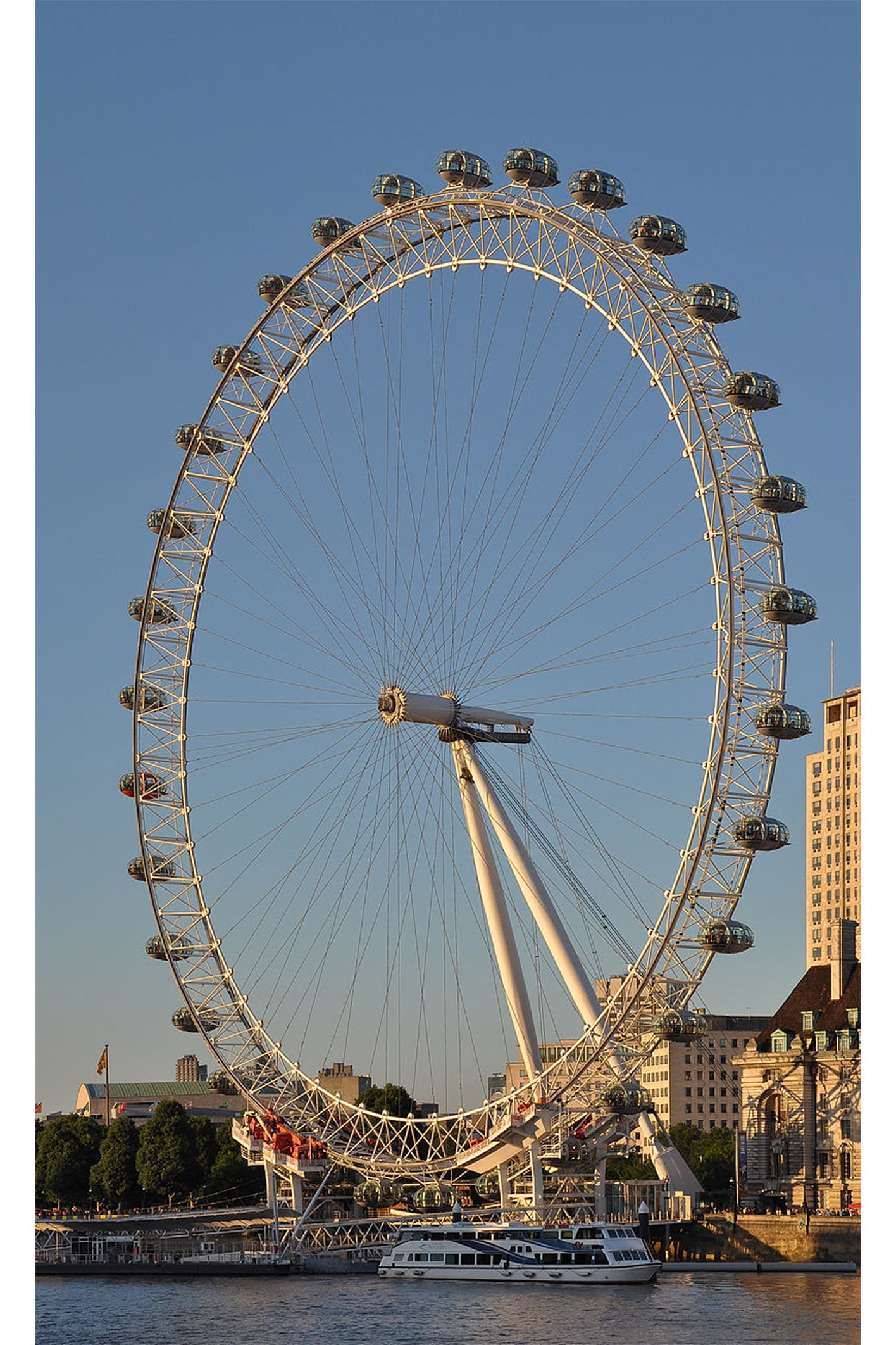 24x36 gallery poster, London Eye - Walmart.com