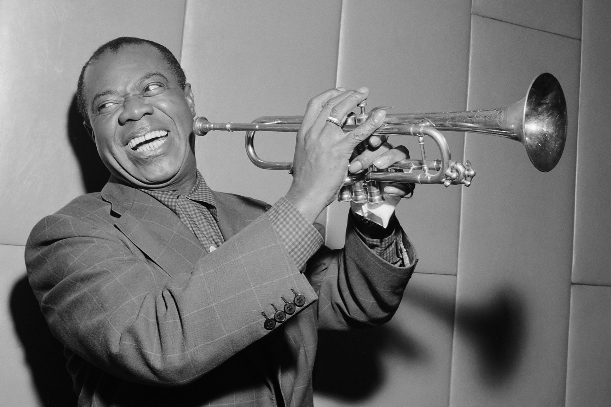 24x36 gallery poster, Louis Armstrong 1955 - Walmart.com