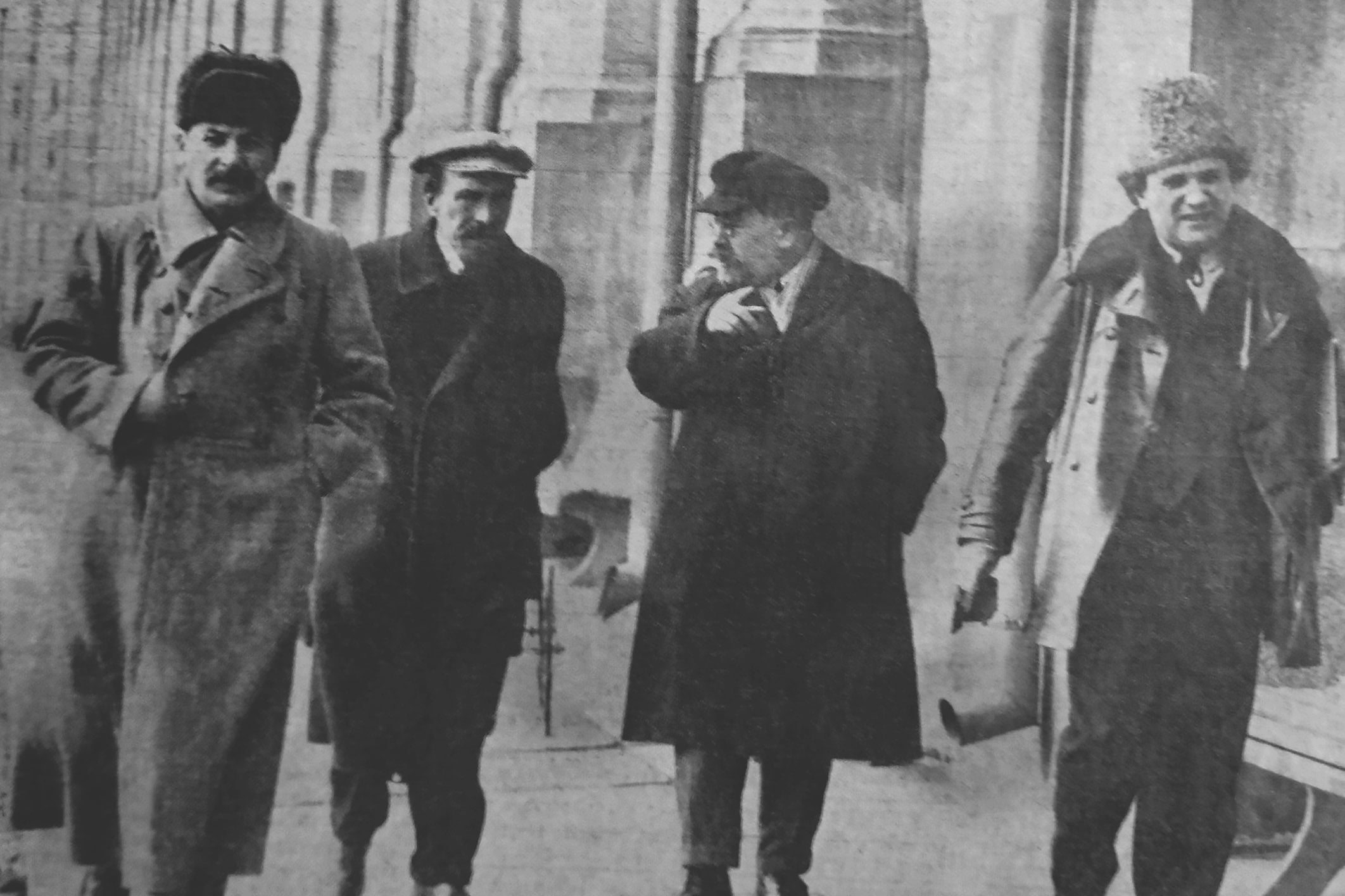 24x36 gallery poster, Stalin, Alexei Rykov, Lev Kamenev, and Grigori ...