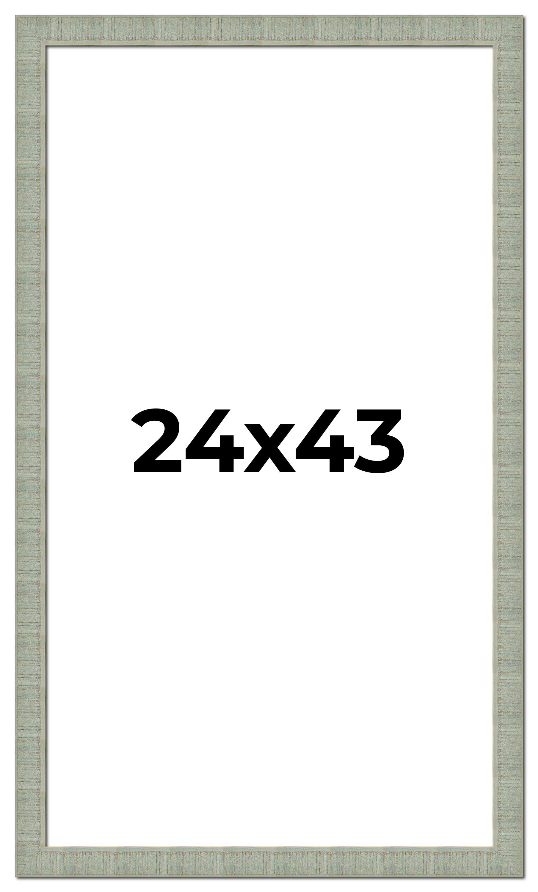 24x43 Frame Green Desert Pear Solid Wood Picture Frame | 1.625 Inch ...