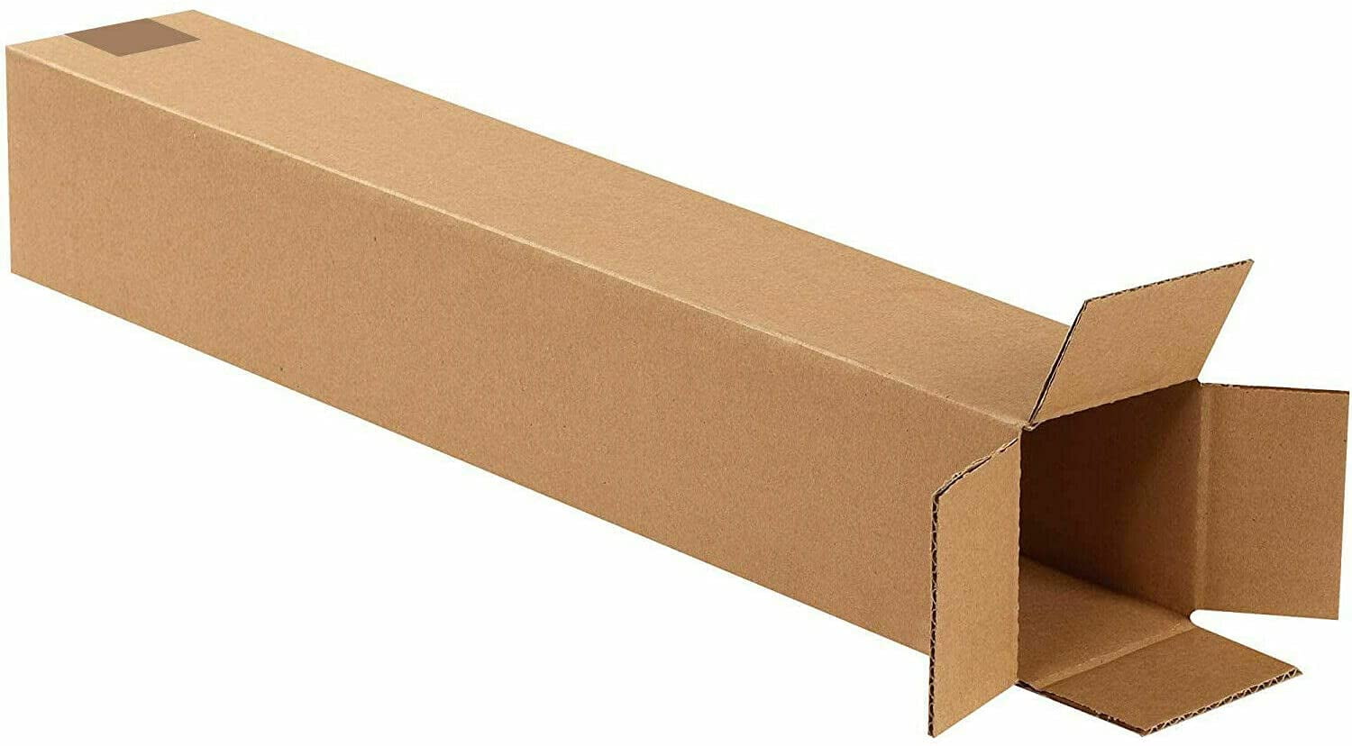 24x4x4 Box - Tall Corrugated Cardboard Boxes - Bundle of 100 Tall Tube ...