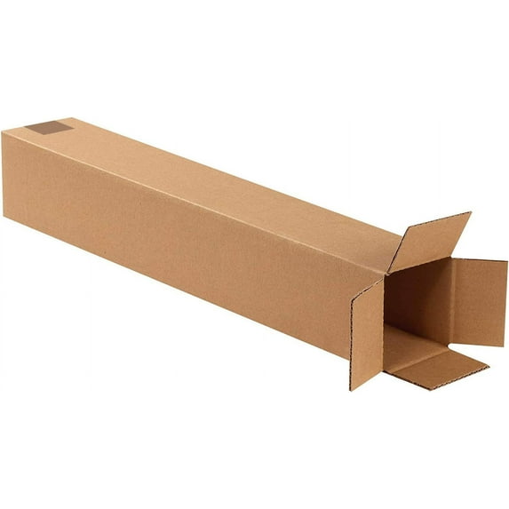 24x4x4 Box - Tall Corrugated Cardboard Boxes - Tall Tube Shipping Boxes ...