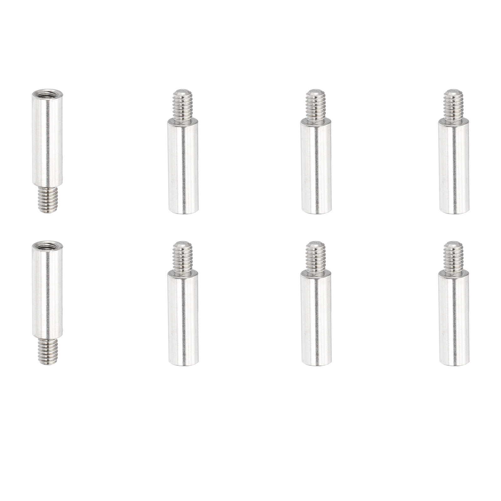 24x6mm Album Scrapbook Extension Posts Extension Screw, 8Pcs Stainless ...