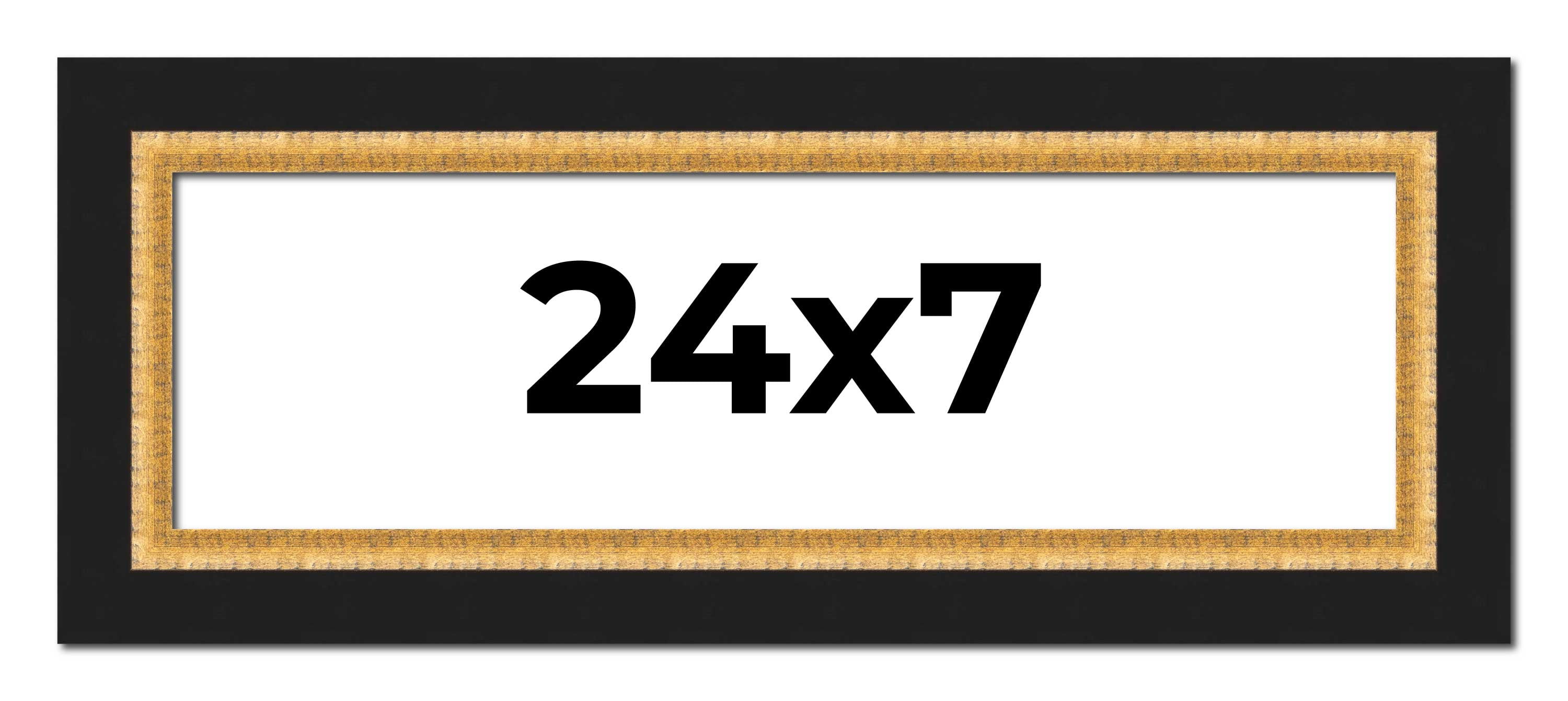 24x7 Frame Gold Real Wood Picture Frame Width 2.25 Inches | Interior ...