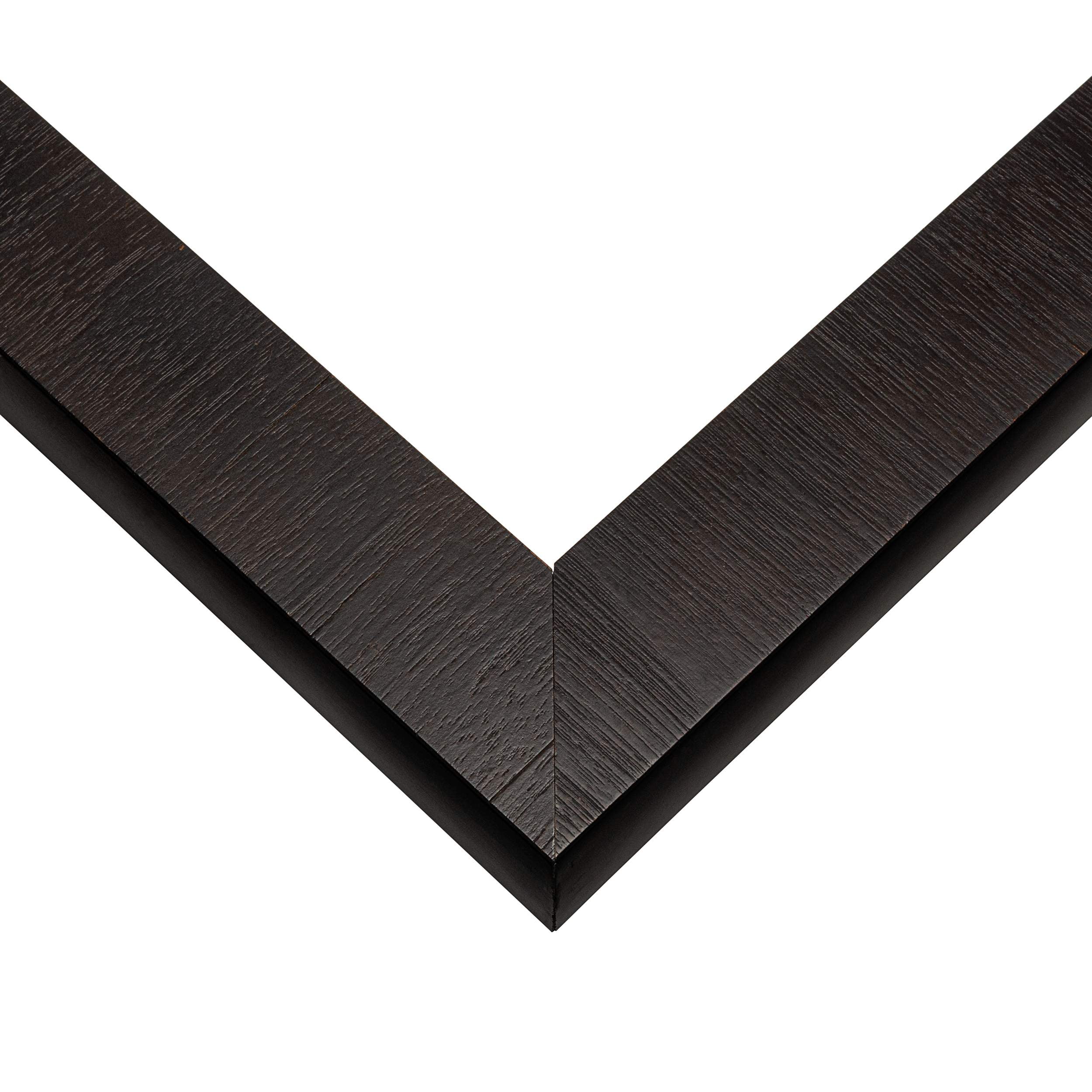 24x8 Black Shadowbox Frame - Interior Size 24x8 by 1 Inch - Made to ...