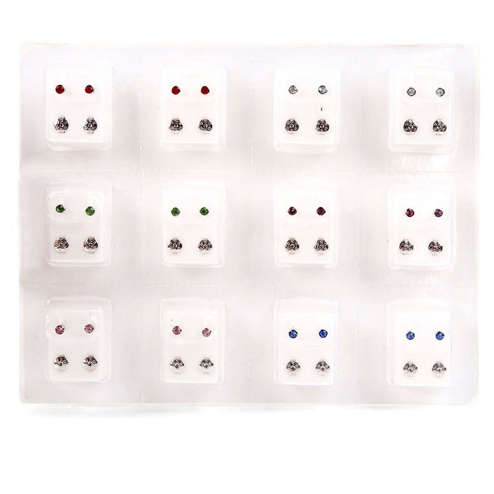 24xPiercing Tool Kit Ear Earing For Piercing Gun Ear Piercing iigg Stud ...