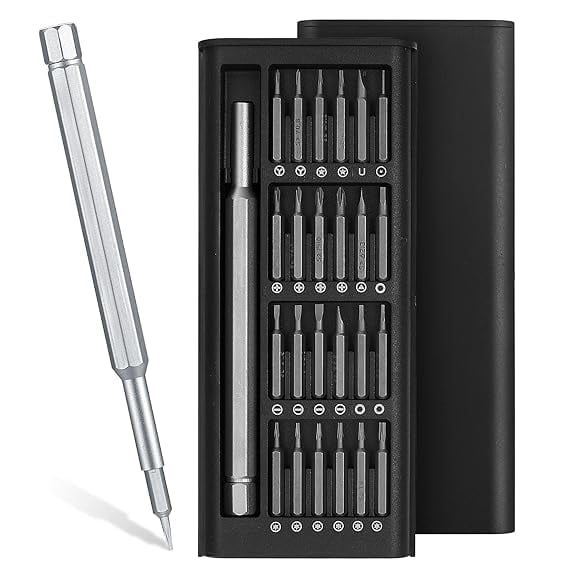 25 In 1 Precision Screwdriver Set | Small Magnetic Screwdriver Repair ...