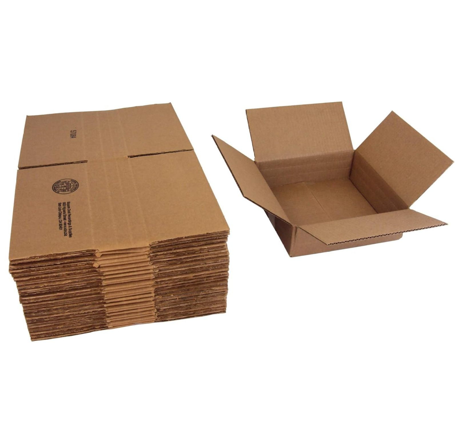 (25) 10" 78rpm Vinyl Record Shipping and Storage Cardboard Boxes ...