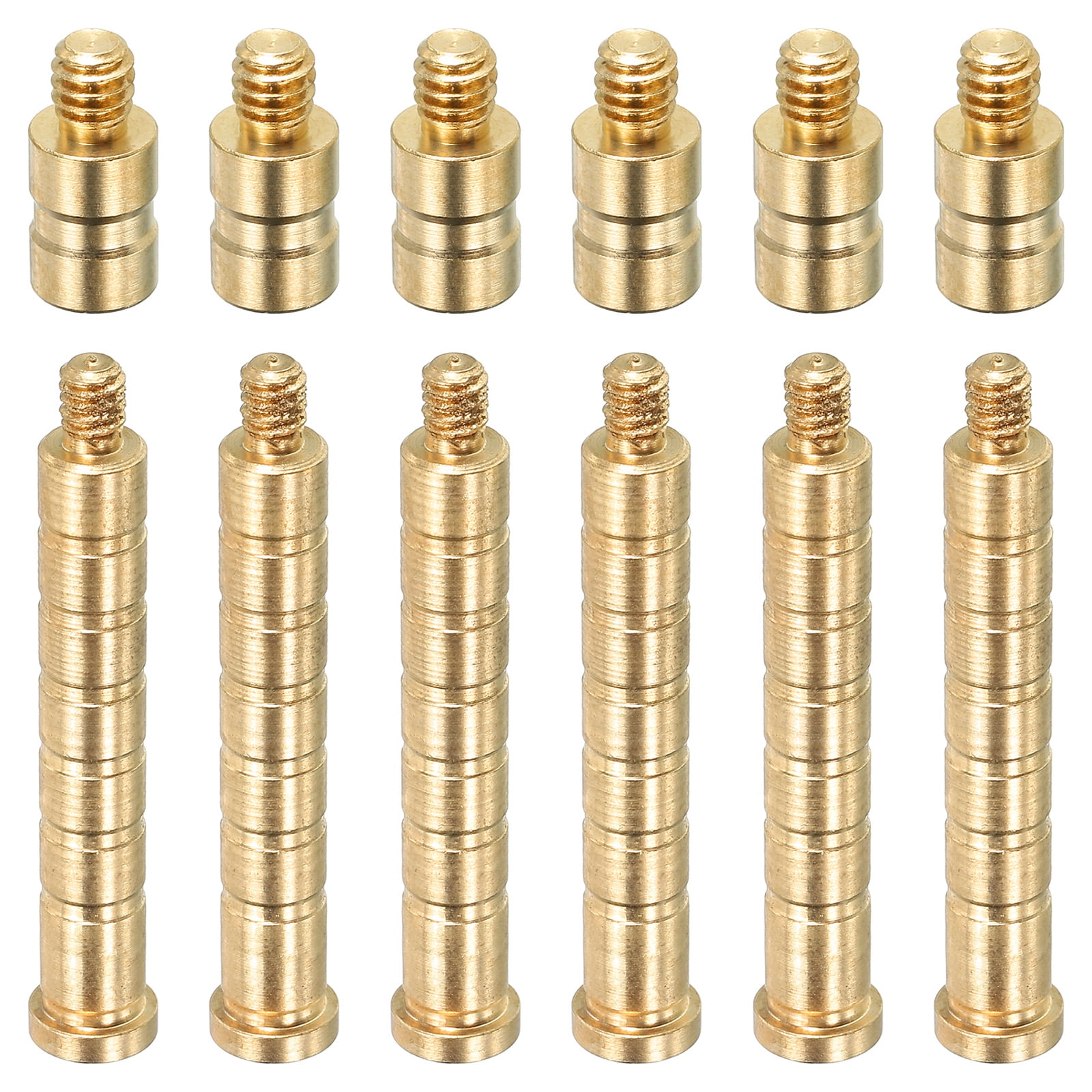 25/100 Grain Archery Arrow Insert 0.244 Inch Brass Arrow Weight Bolt ...