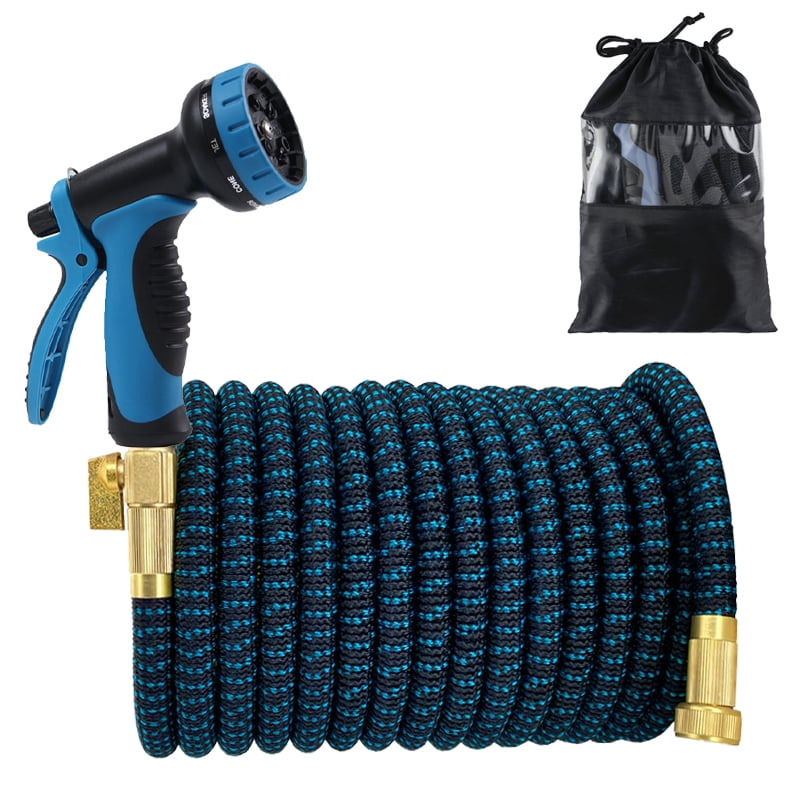 25/100FT Expandable Anti Twist High-Pressure Magic Hose, 10 Function ...