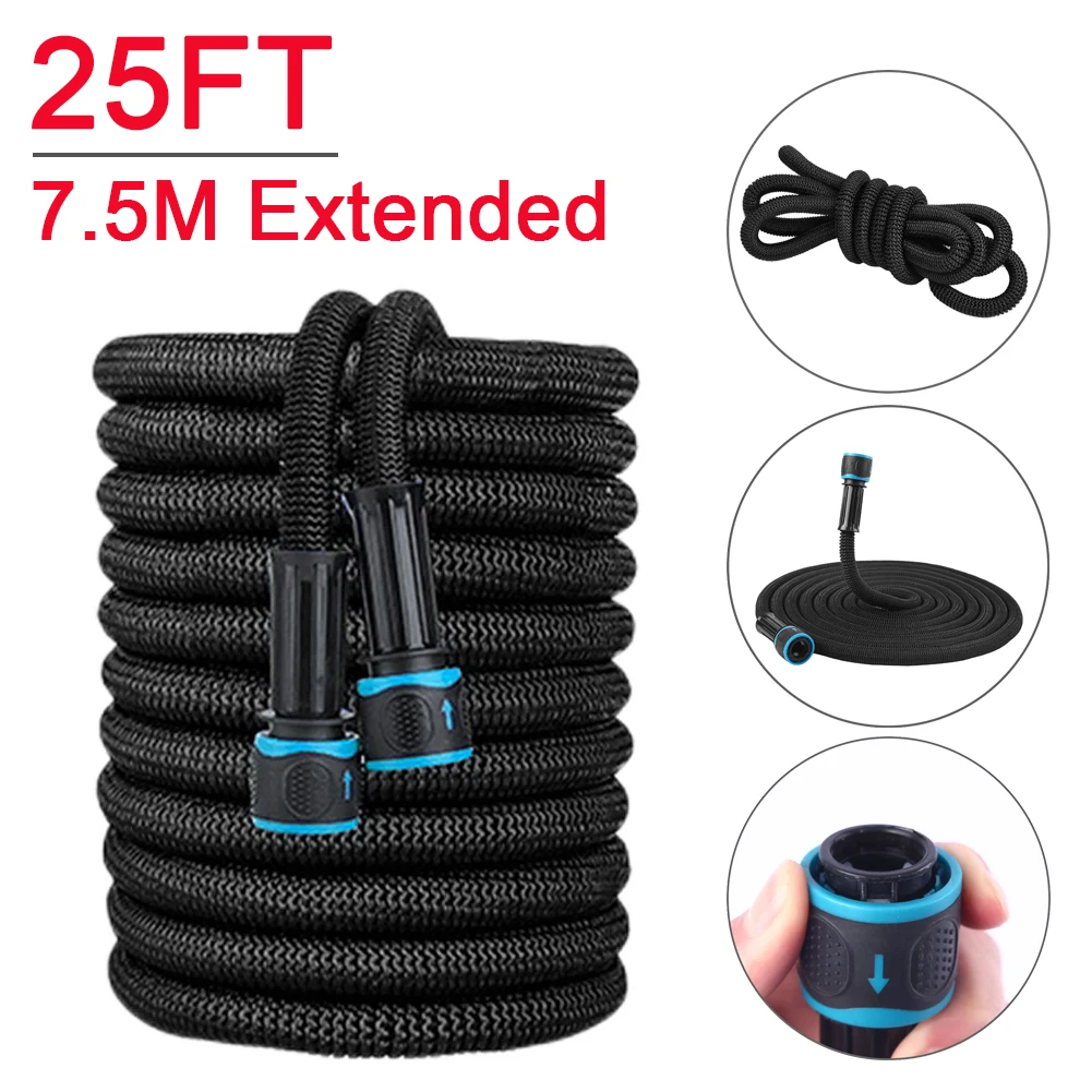 25-100FT Garden Hose Water Expandable Watering Hose High Pressure Car ...