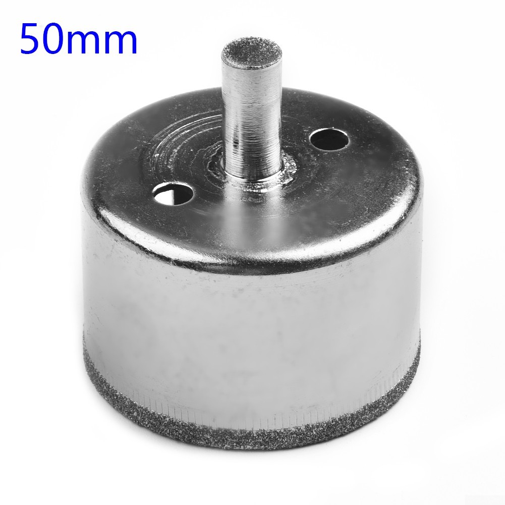 25-110mm Dia Glass Hole Saw Diamond Tipped Tile Ceramic Marble Drill ...