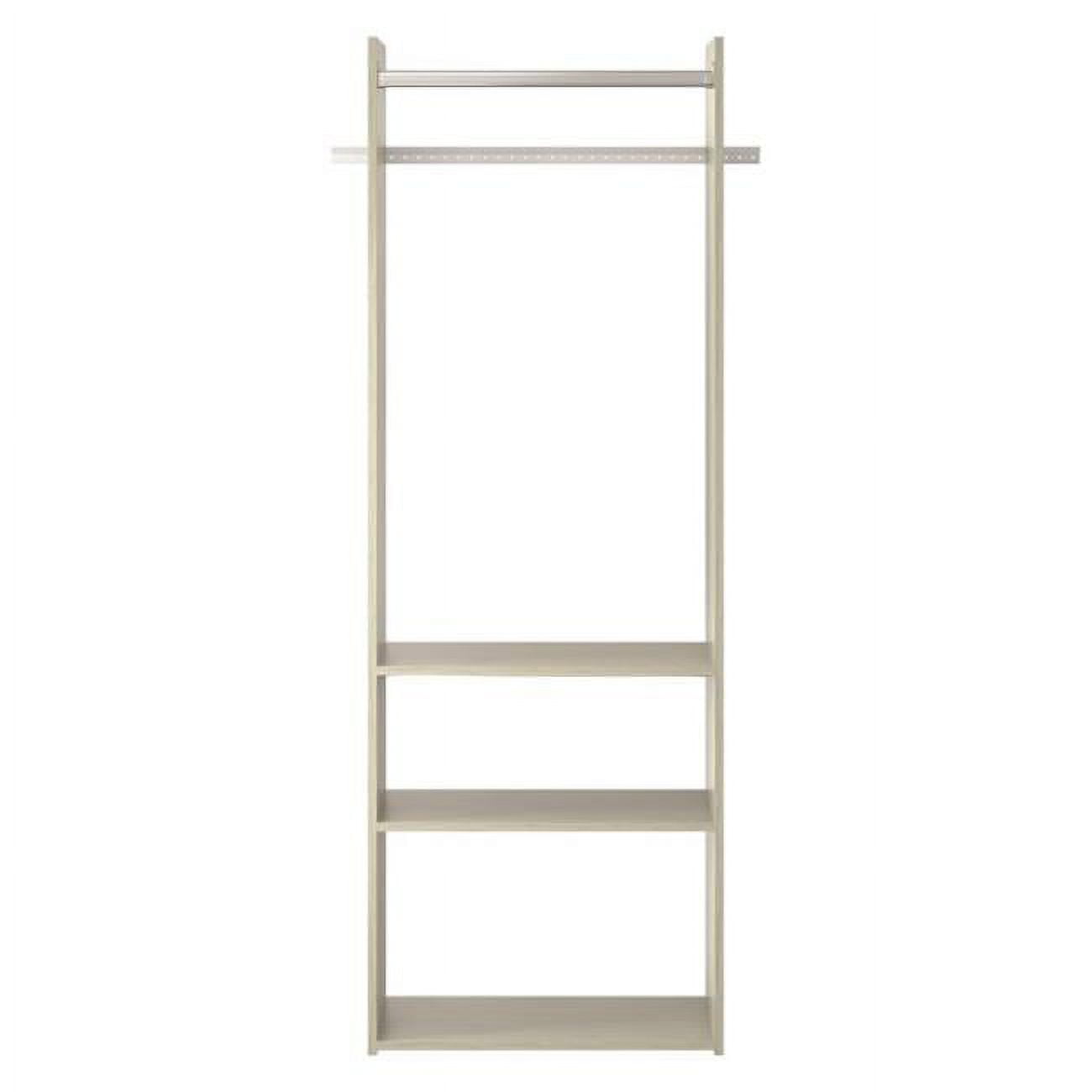 25.125 x 14 x 72 in. Weathered Hanging Tower Closet Kit, Grey - Walmart.com