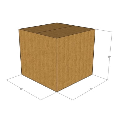 COASTWIDE Office Moving Shipping Boxes 20x20x12 Inches, 32 ECT Brown ...