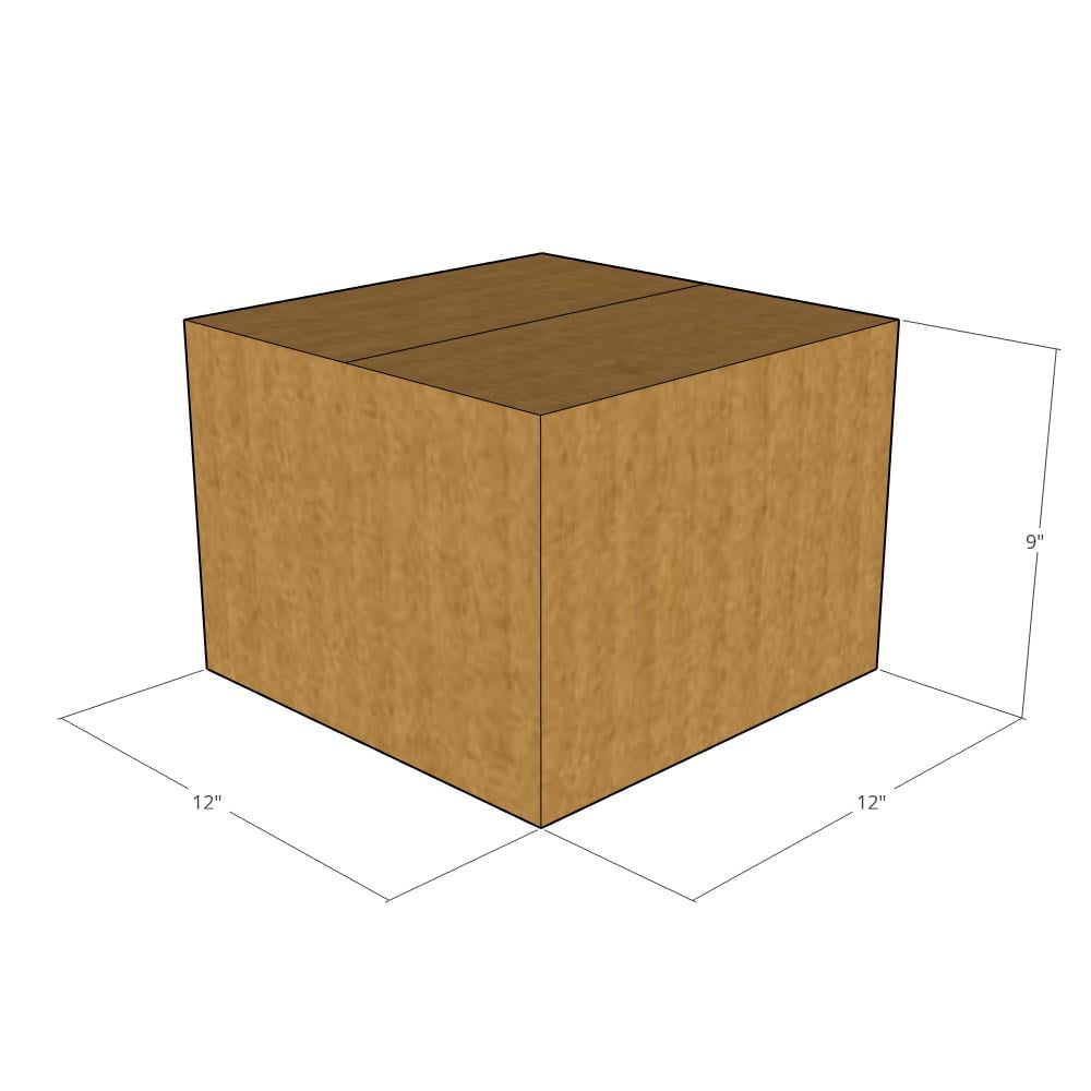 25 - 12x12x9 - 32 ECT New Corrugated Boxes - Walmart.com