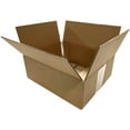 Walmart 25-Pack 14x10x4 Kraft Corrugated Cardboard Boxes, Easy-to ...