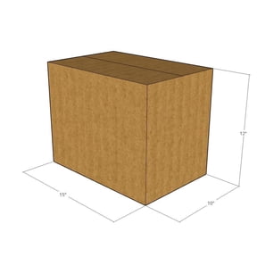 161616 Corrugated Box - Walmart.com