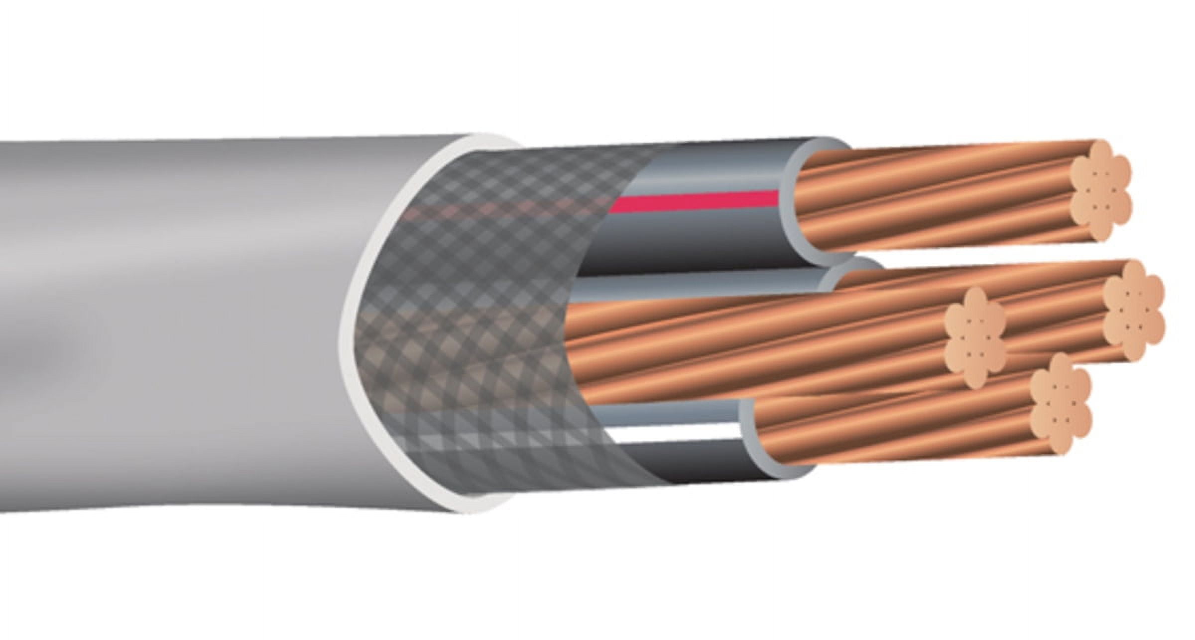 25' 2-2-2-4 Copper SER Service Entrance Wire Cable - Walmart.com