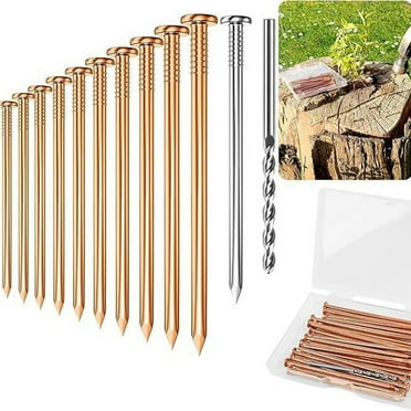 25/20/15Pcs 4Inch Copper Nails For Killing Trees Stump Root Stump ...