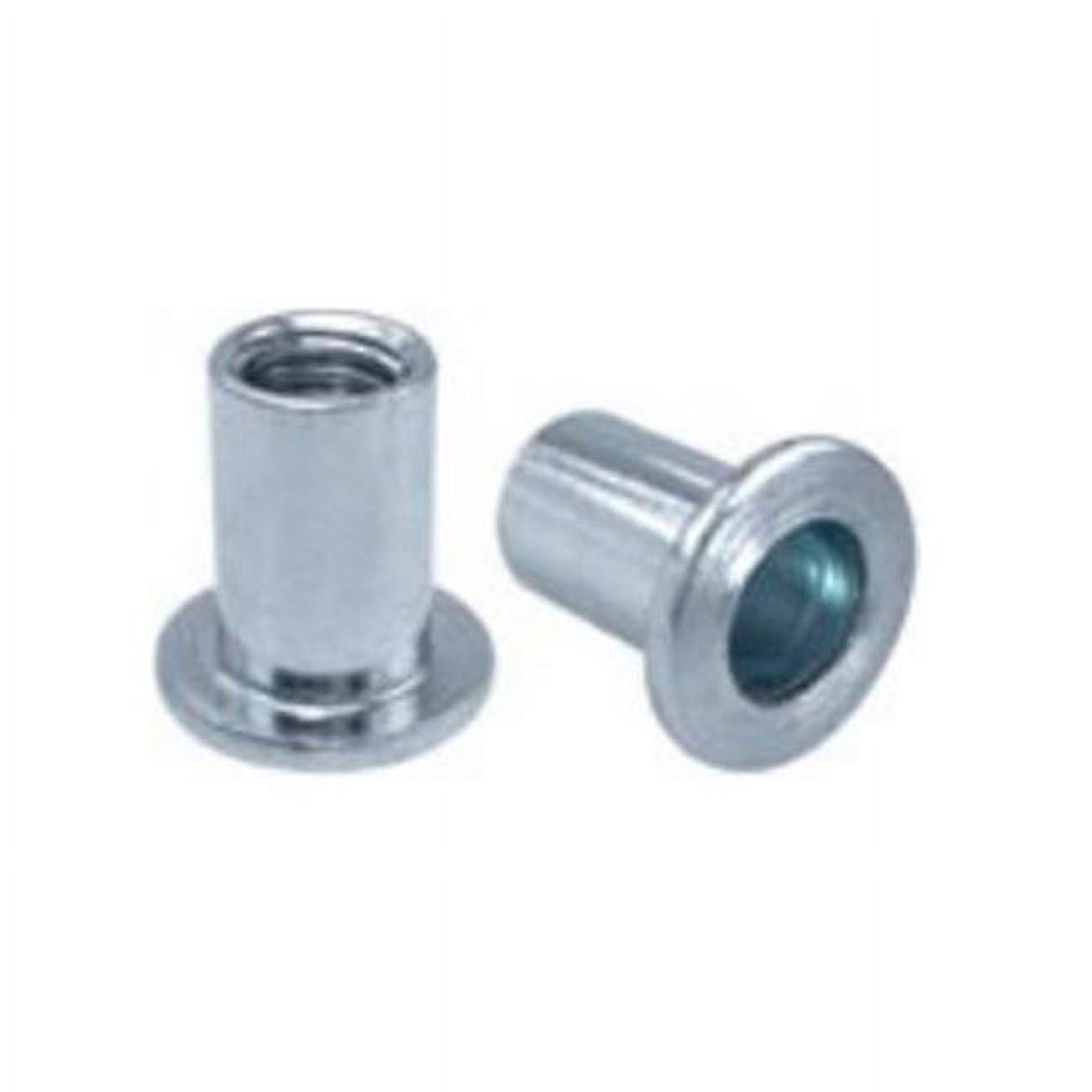 25-20 Rivet Nut Flathead - Aluminum Grip Range - 0.020 -0.080 Box of 50 ...