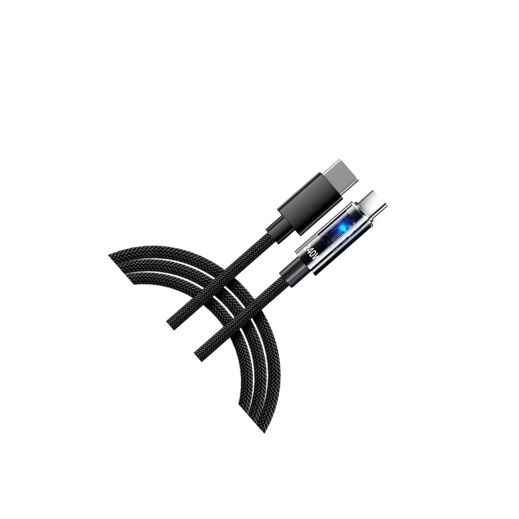 25-200cm 240W USB C To USB C Fast Charging Data Cable Double Port High ...