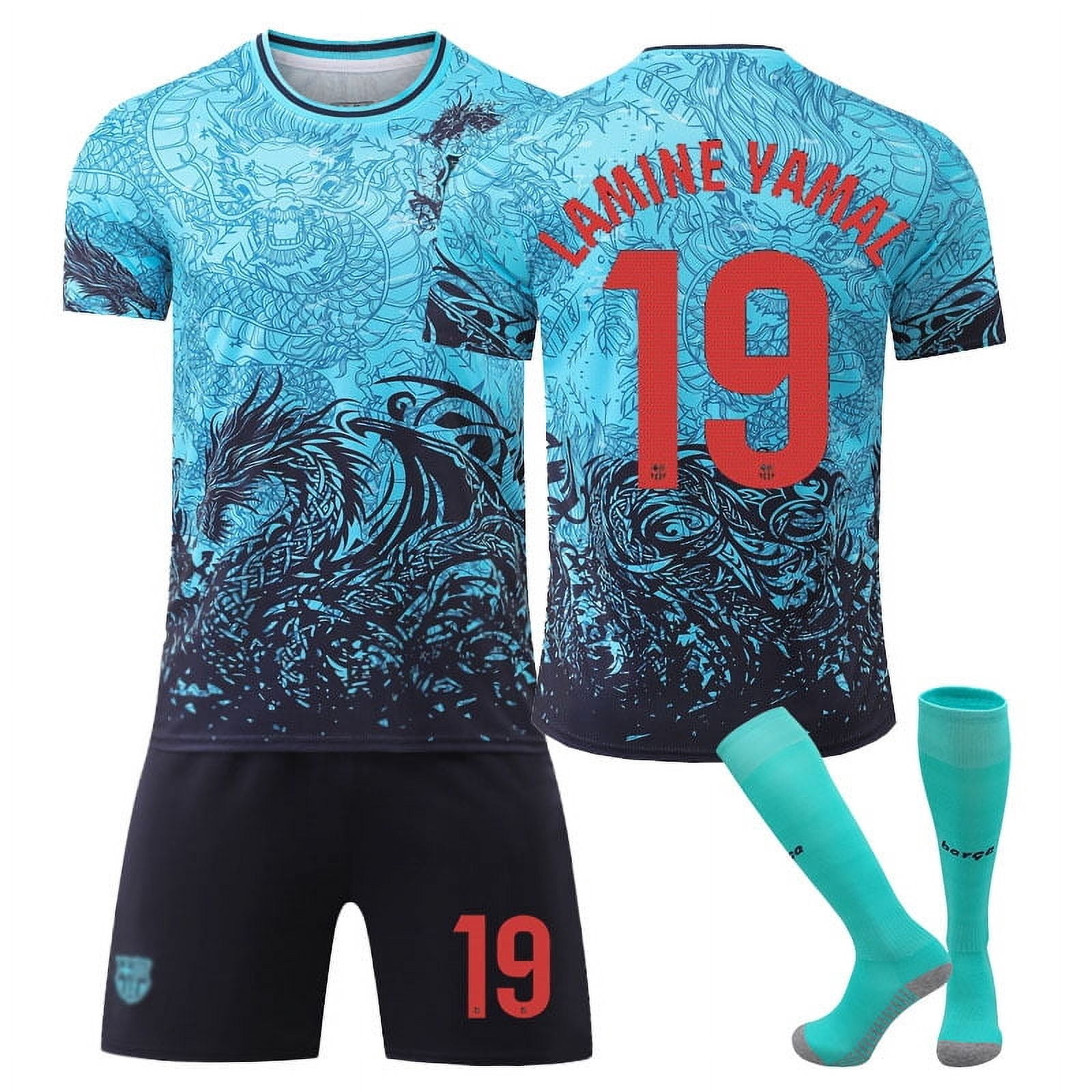 25/26 Barcelona special edition jersey No.19 LAMINE YAMAL fan training ...