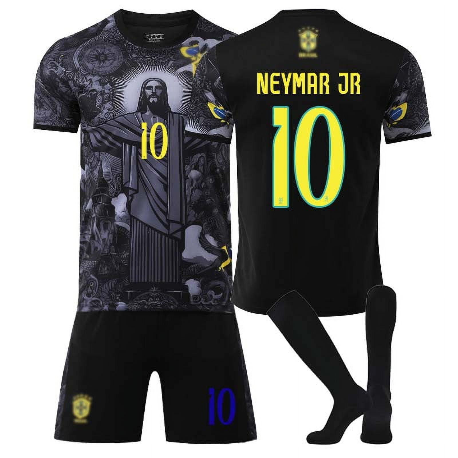 25/26 Brazil Special Edition Soccer Activewear No.10 NEYMAR JR Fans Training Football Jerseys ...