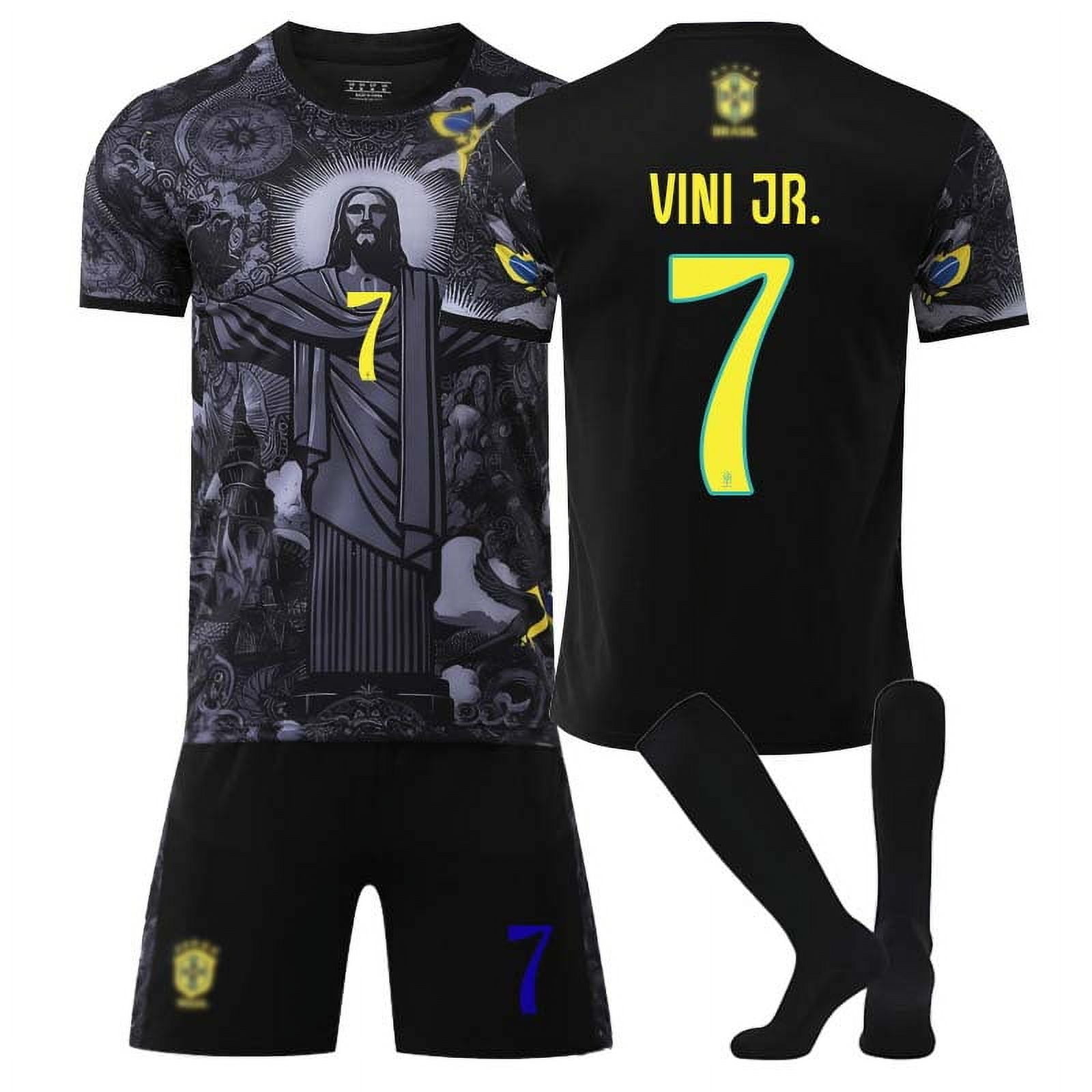 25/26 Brazil Special Edition Soccer Activewear No.7 VINI JR. Fans ...