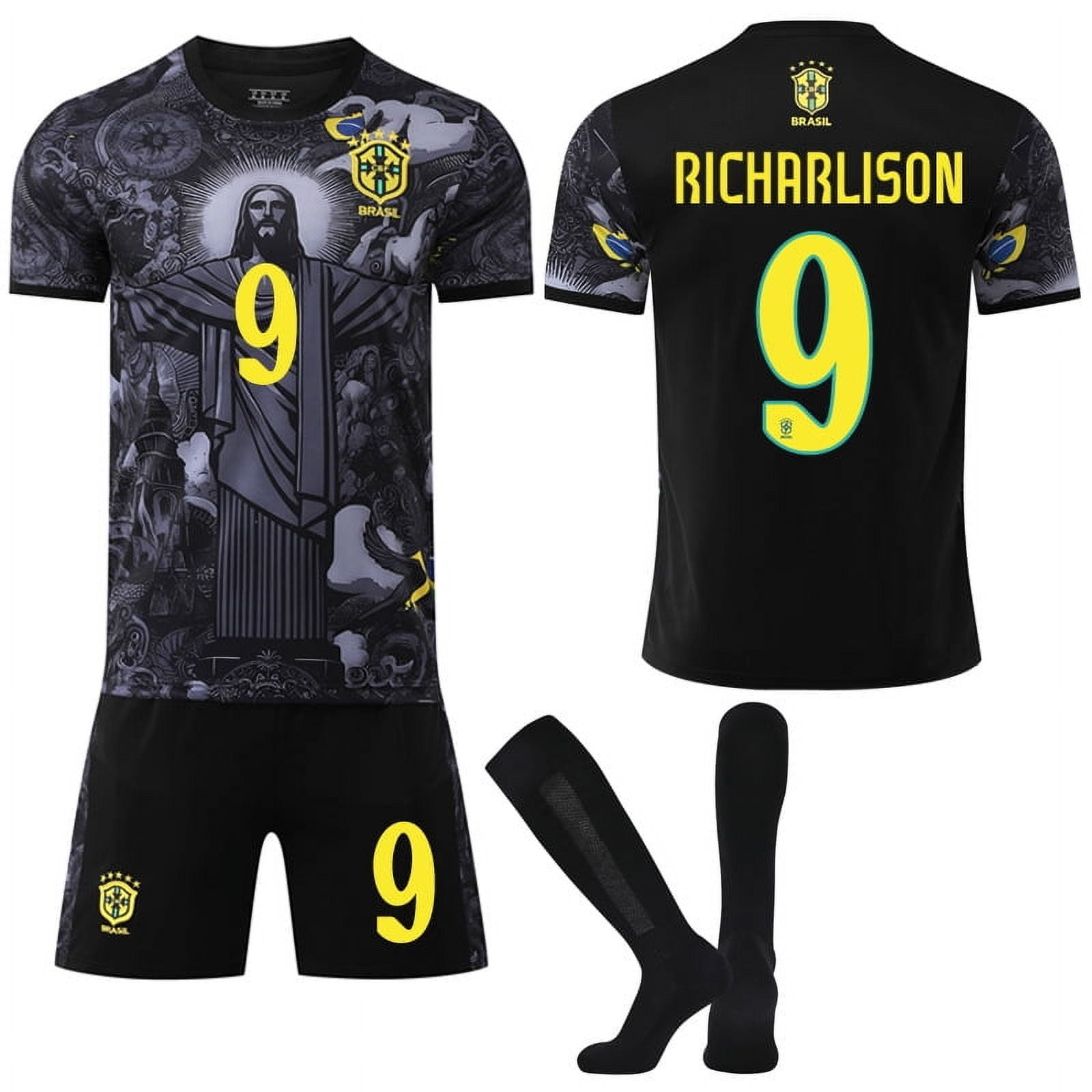 25/26 Brazil Special Edition Soccer Jersey No.9 RICHARLISON Fan ...