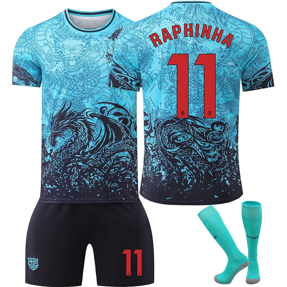 25/26 FC Barcelona Special Edition Soccer Activewear No.11 RAPHINHA ...