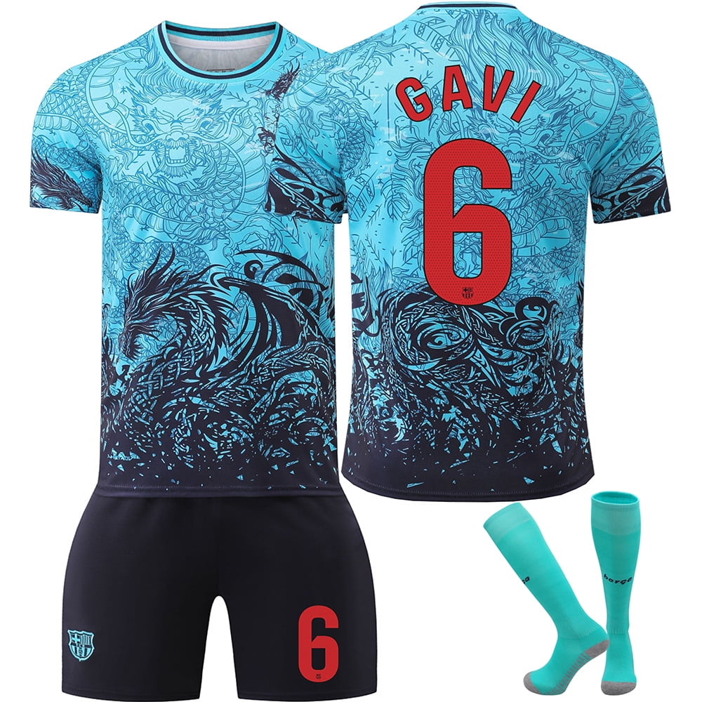 25/26 FC Barcelona Special Edition Soccer Activewear No.6 GAVI Fans ...